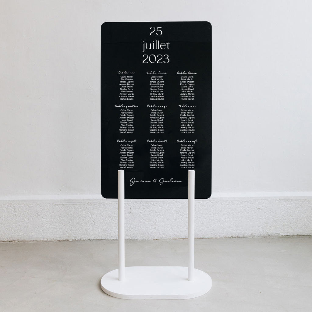 Plans de table - Signalétique et panneaux | Les Mignonneries