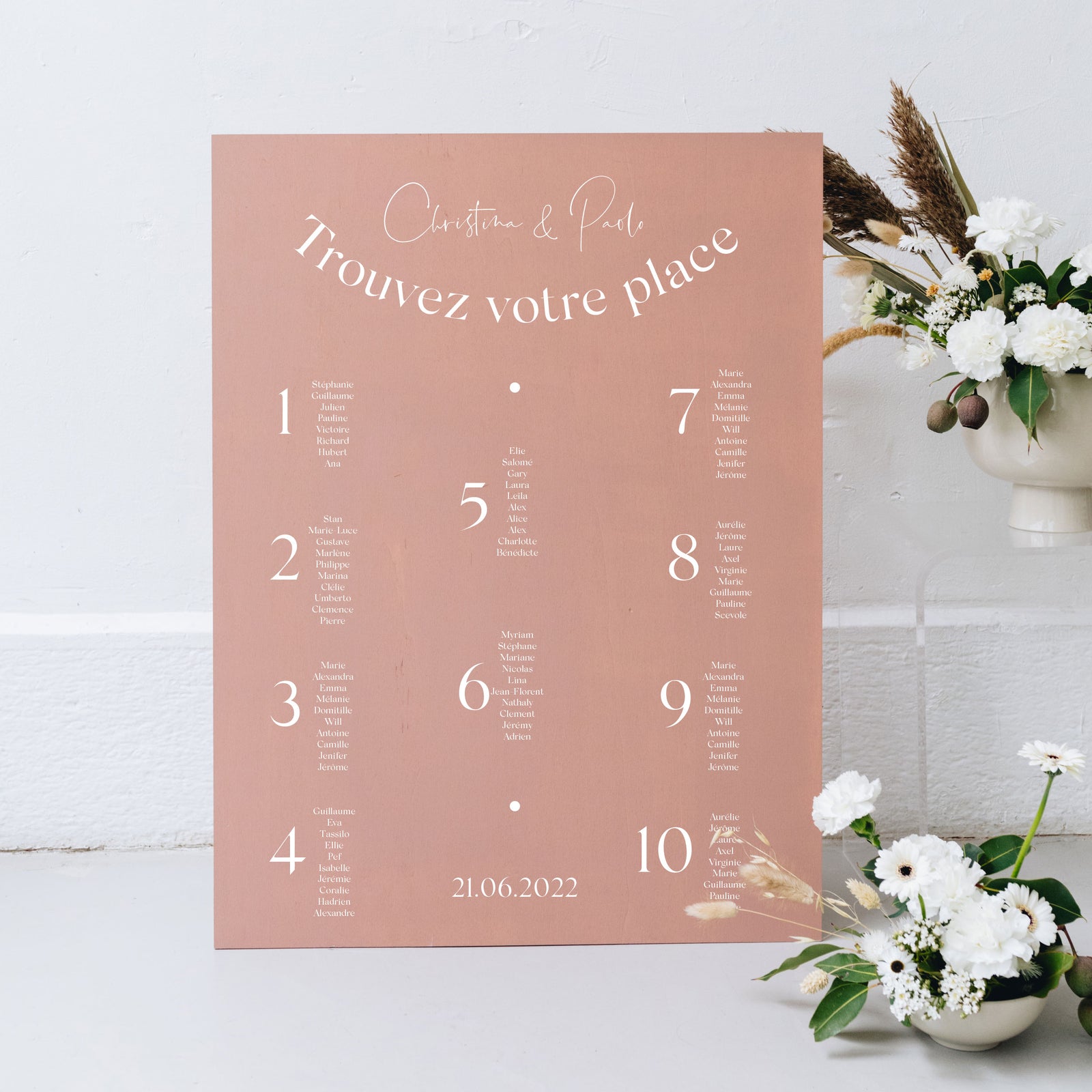 Plans de table - Signalétique et panneaux | Les Mignonneries