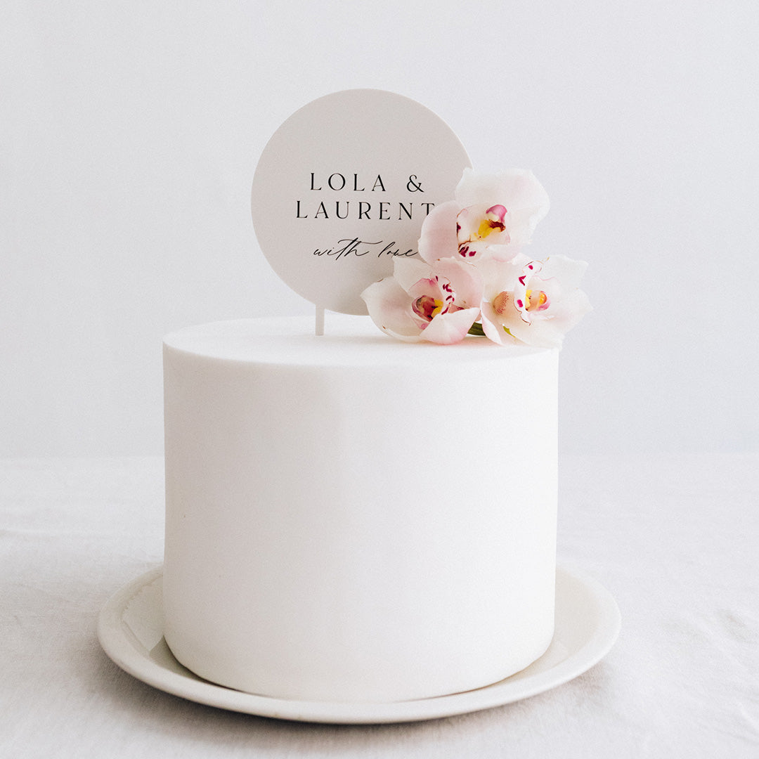 Cake topper "Lola" l Les Mignonneries