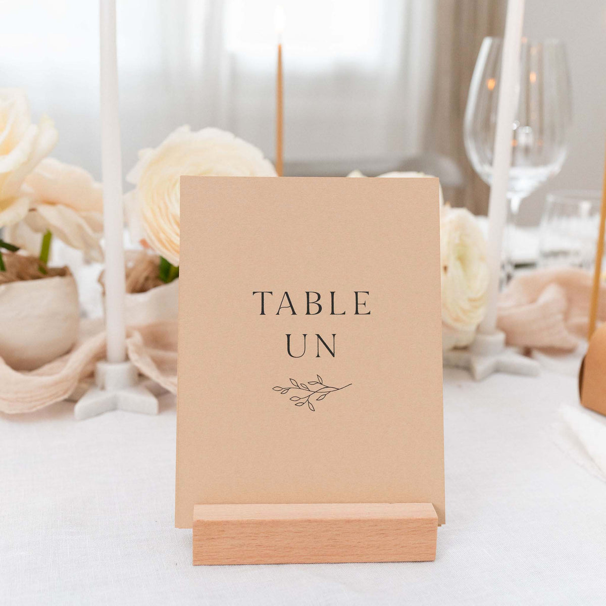 Nom de table "Nomad" Papier | Les Mignonneries