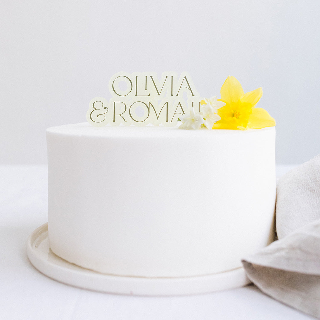 Cake topper "Pastel" l Les Mignonneries