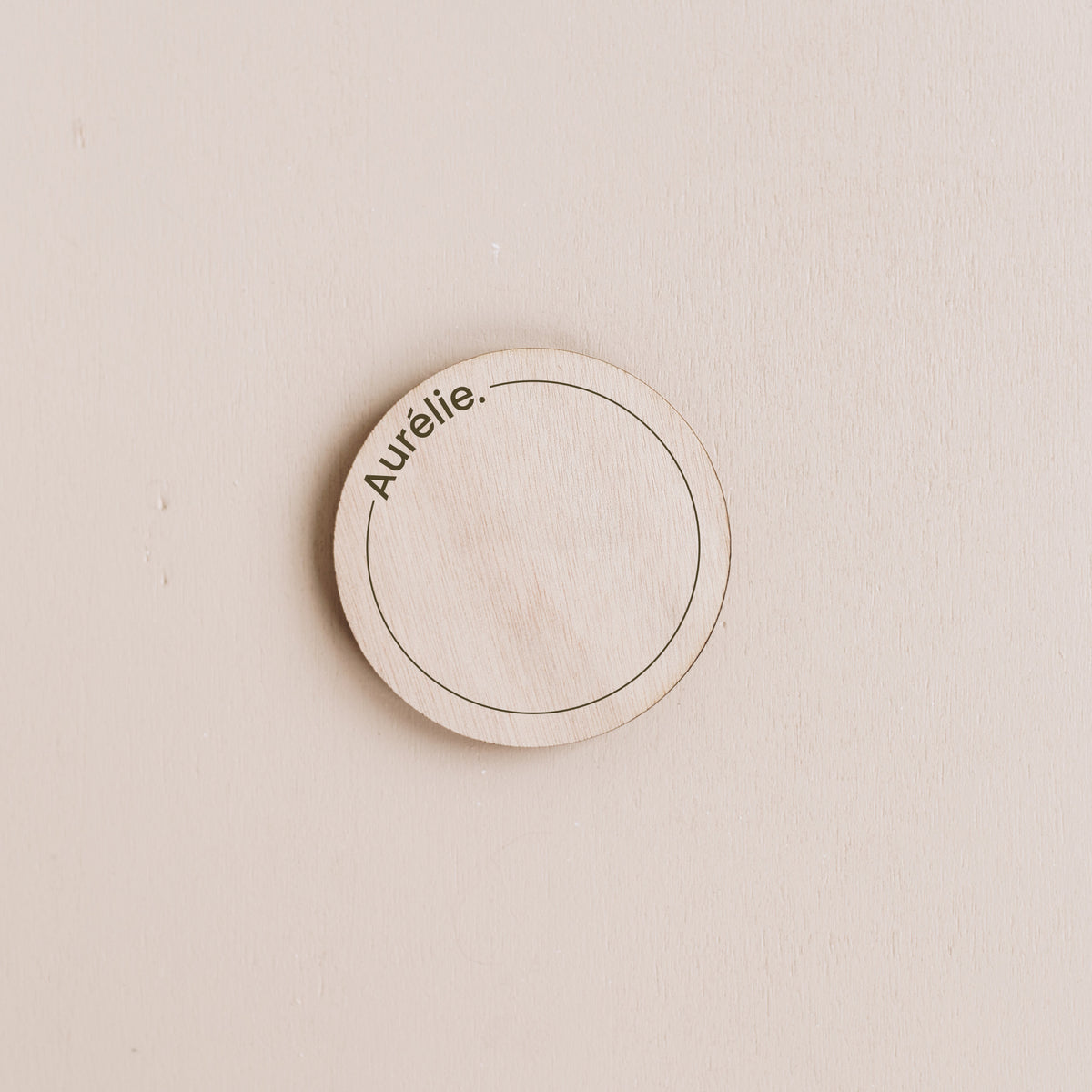 Marque-place "Dot" bois – Les Mignonneries